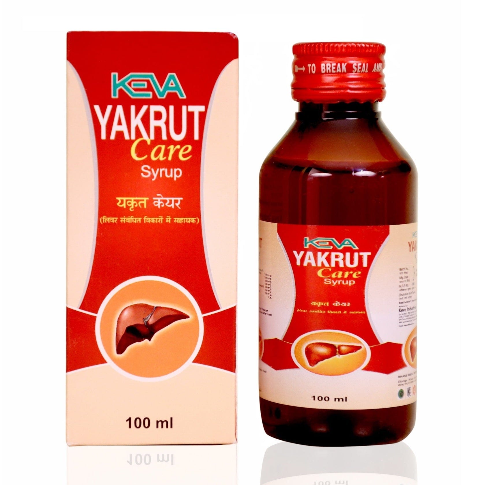 Keva Yakrut Care Syrup (Liver Tonic) (100 ml) – Uniherbs India